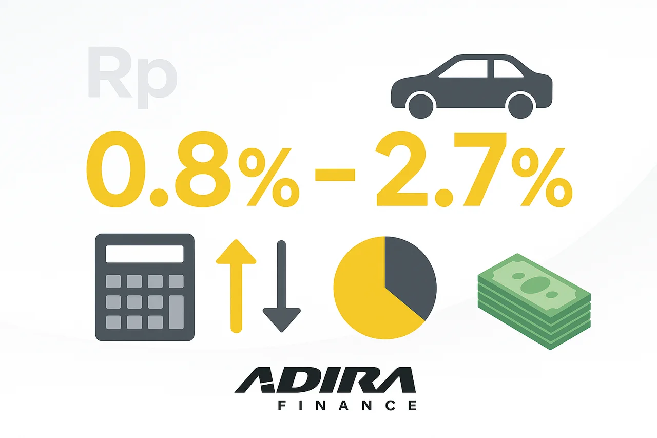Berapa Bunga Gadai BPKB Mobil di Adira Finance? Ini Rincian Lengkapnya